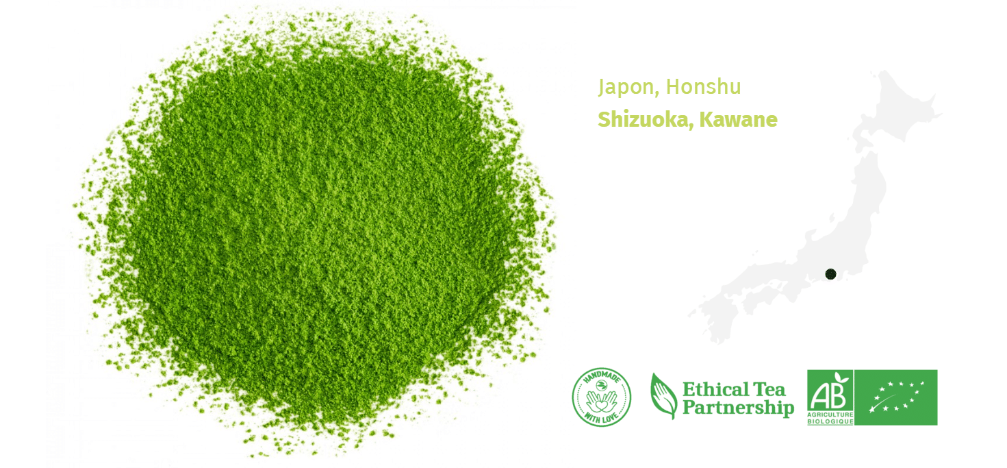 Matcha One Bio du Japon | Thé Matcha Bio | Le Temps du Thé