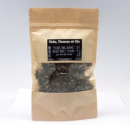 Thé Blanc Baï Mu Tan en sachet kraft refermable de 50 grammes | Le ...